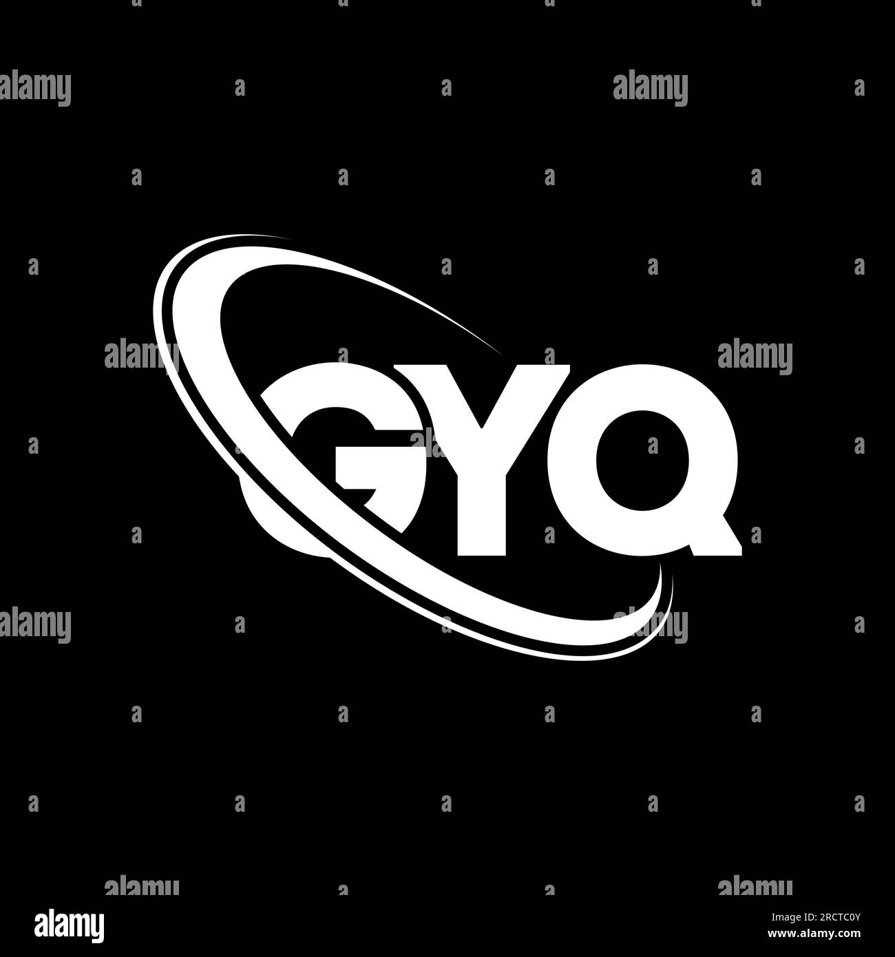 Gyq logo design hi-res stock photography and images - Alamy