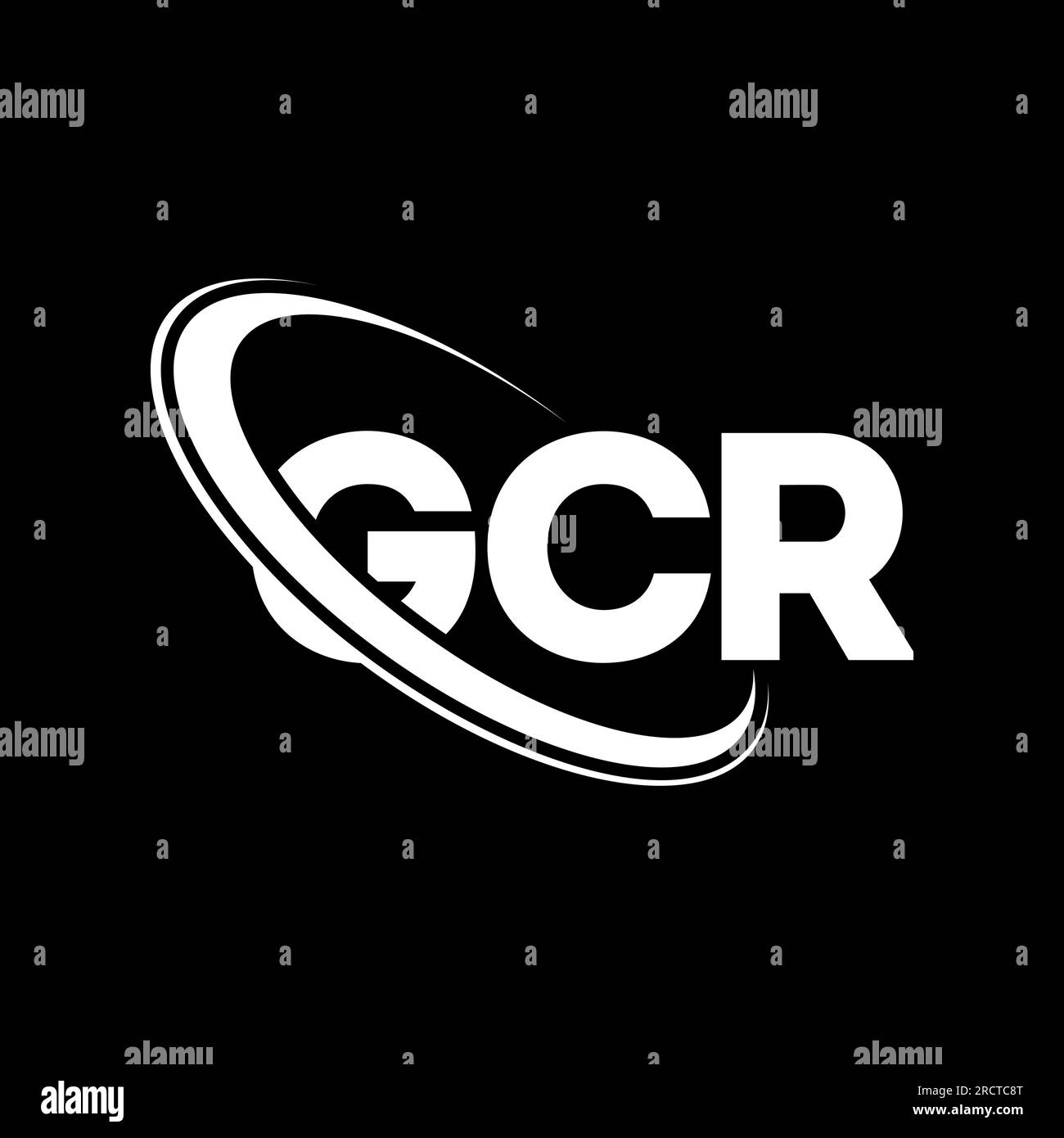 GCR logo. GCR letter. GCR letter logo design. Initials GCR logo linked ...