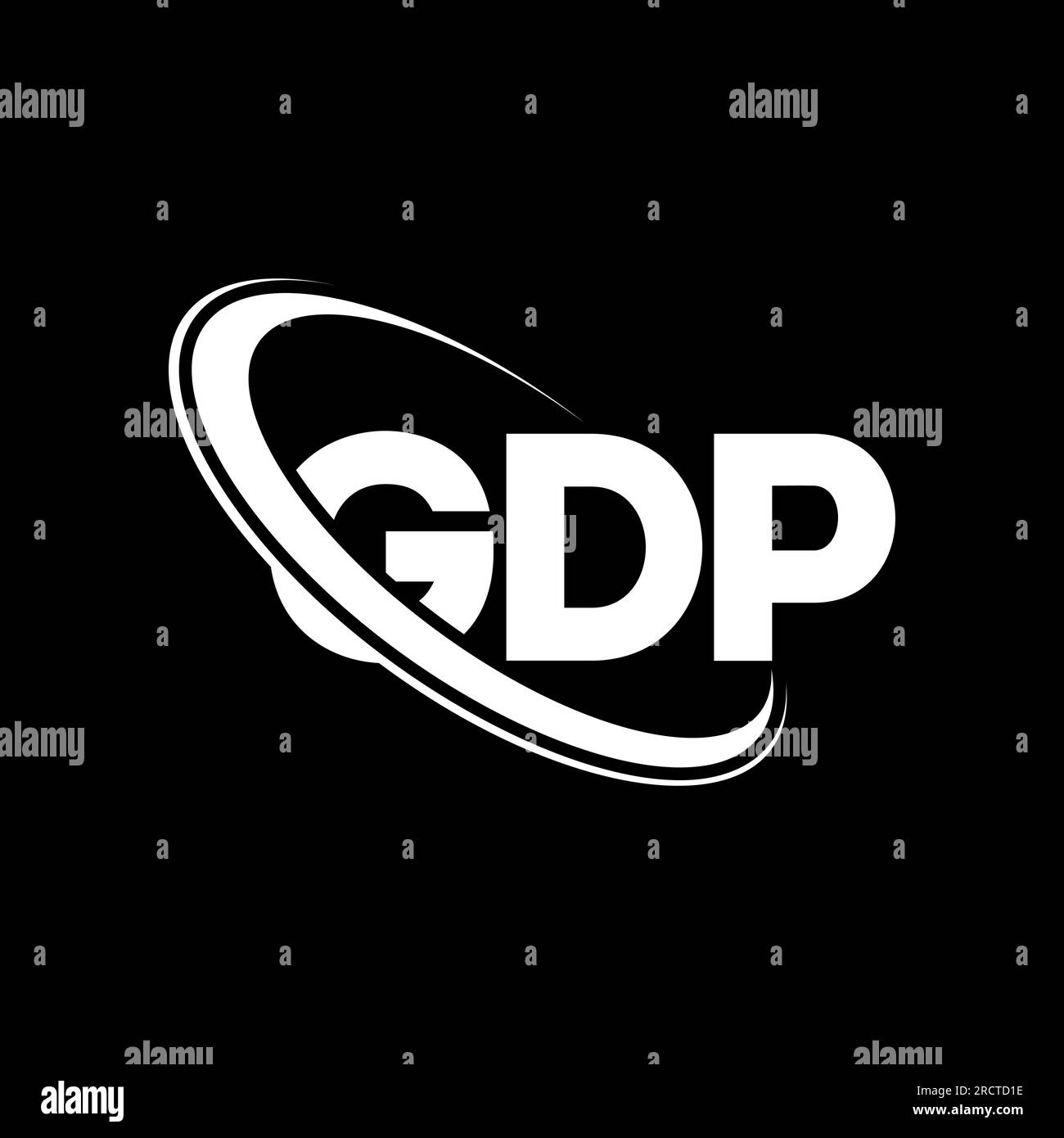 GDP logo. GDP letter. GDP letter logo design. Initials GDP logo linked ...