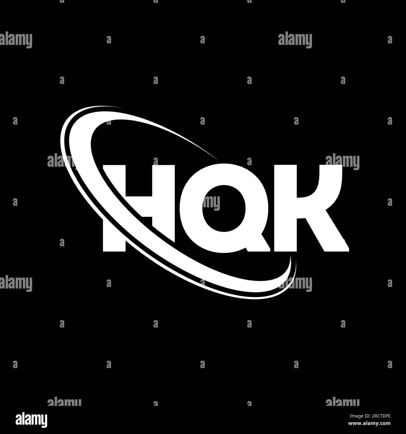 Hqk logo design hi-res stock photography and images - Alamy