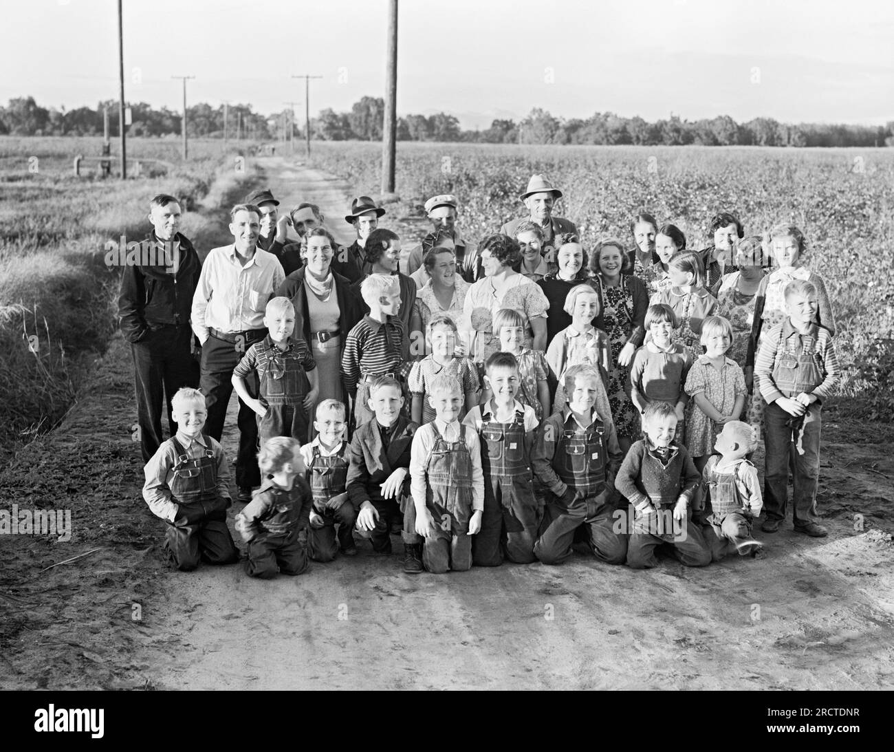 Visalia, California: November, 1938 The miners's cooperative farm where ...