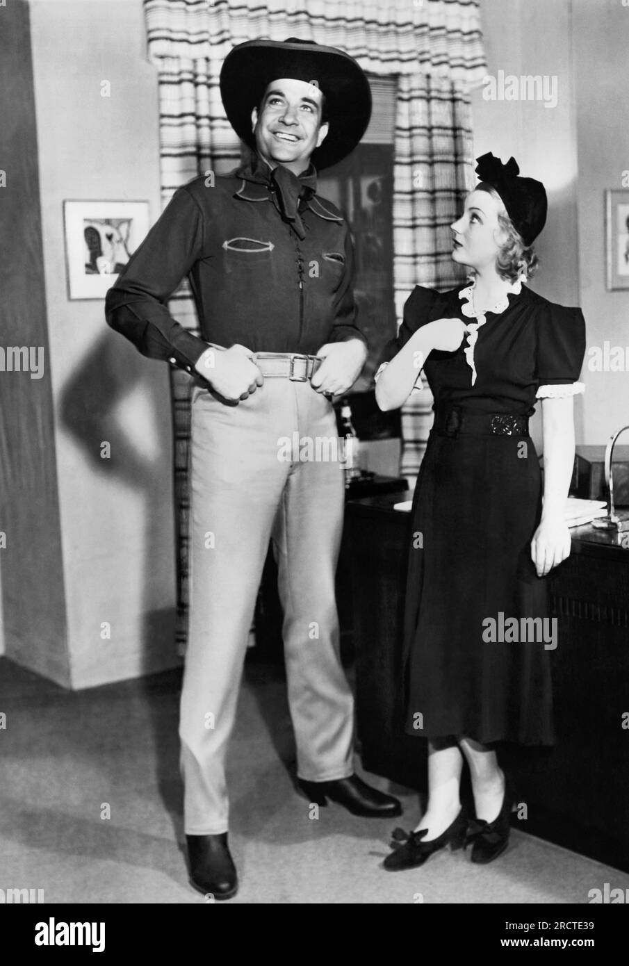 Hollywood, California: March, 1937. Actors Grant Withers and Helen ...
