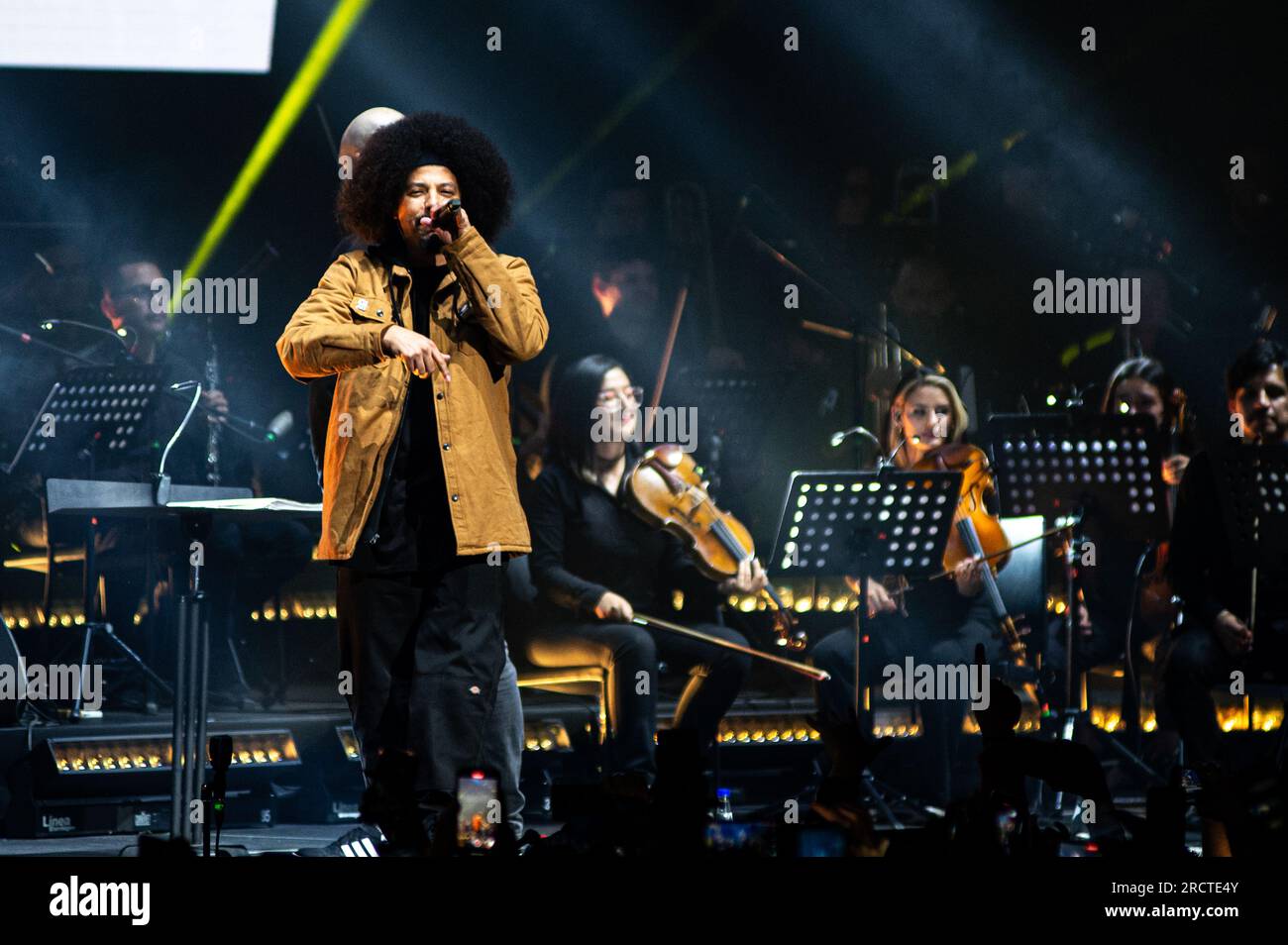 American rappers duo concert hi-res stock photography and images - Alamy