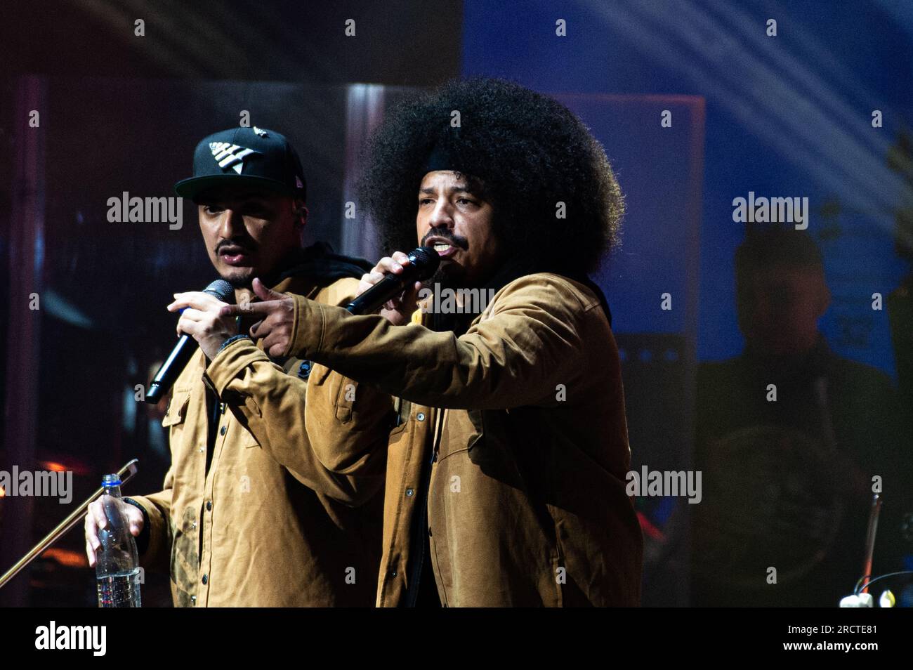 American rappers duo concert hi-res stock photography and images - Alamy