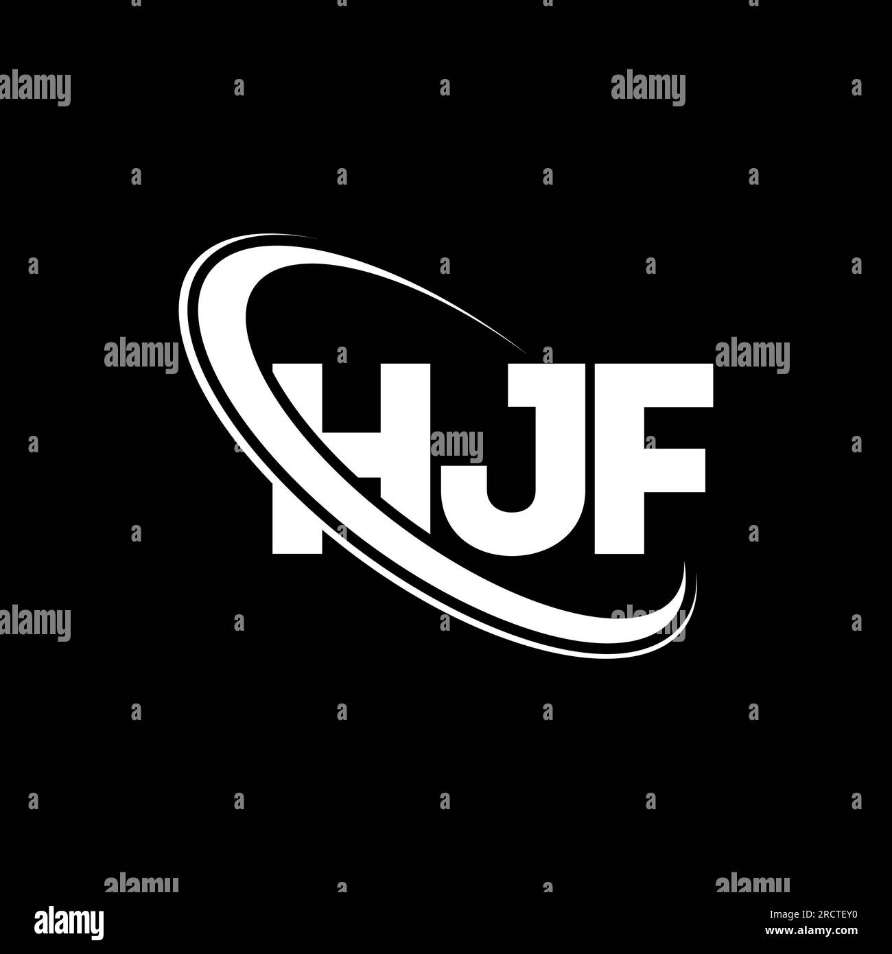 Hjf marketing logo Stock Vector Images - Alamy