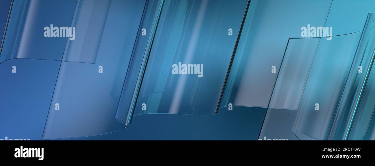 Delicateness and luxury of his Bezier curve on the glass plate and ...