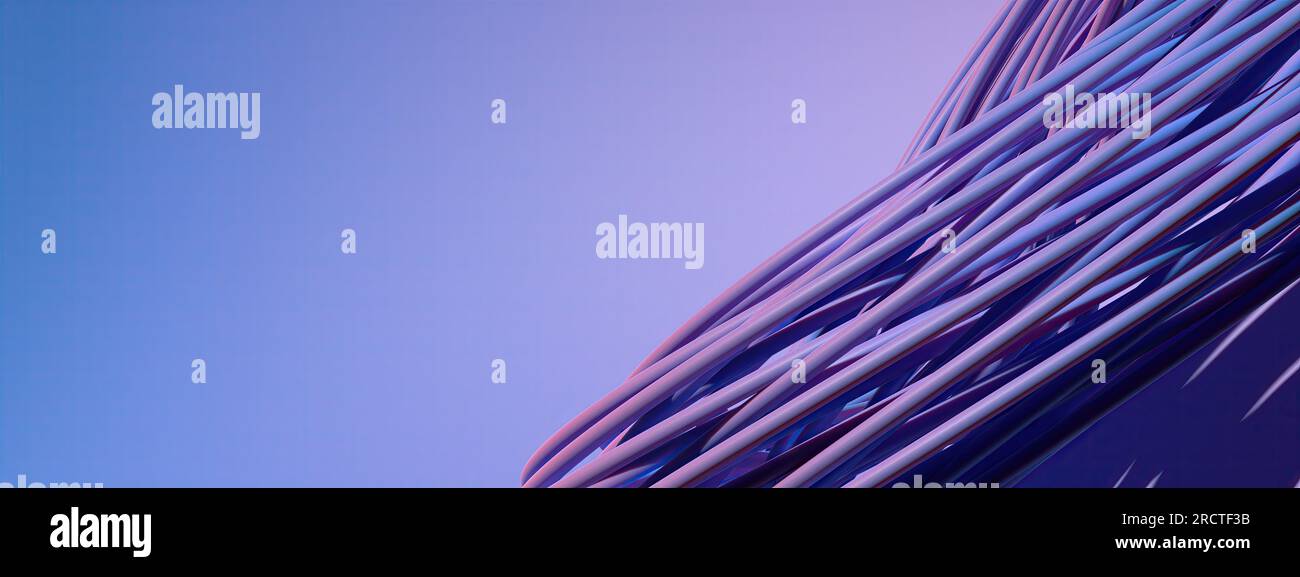 Straight random lines Bezier curve modern artistic luxury image Blue ...