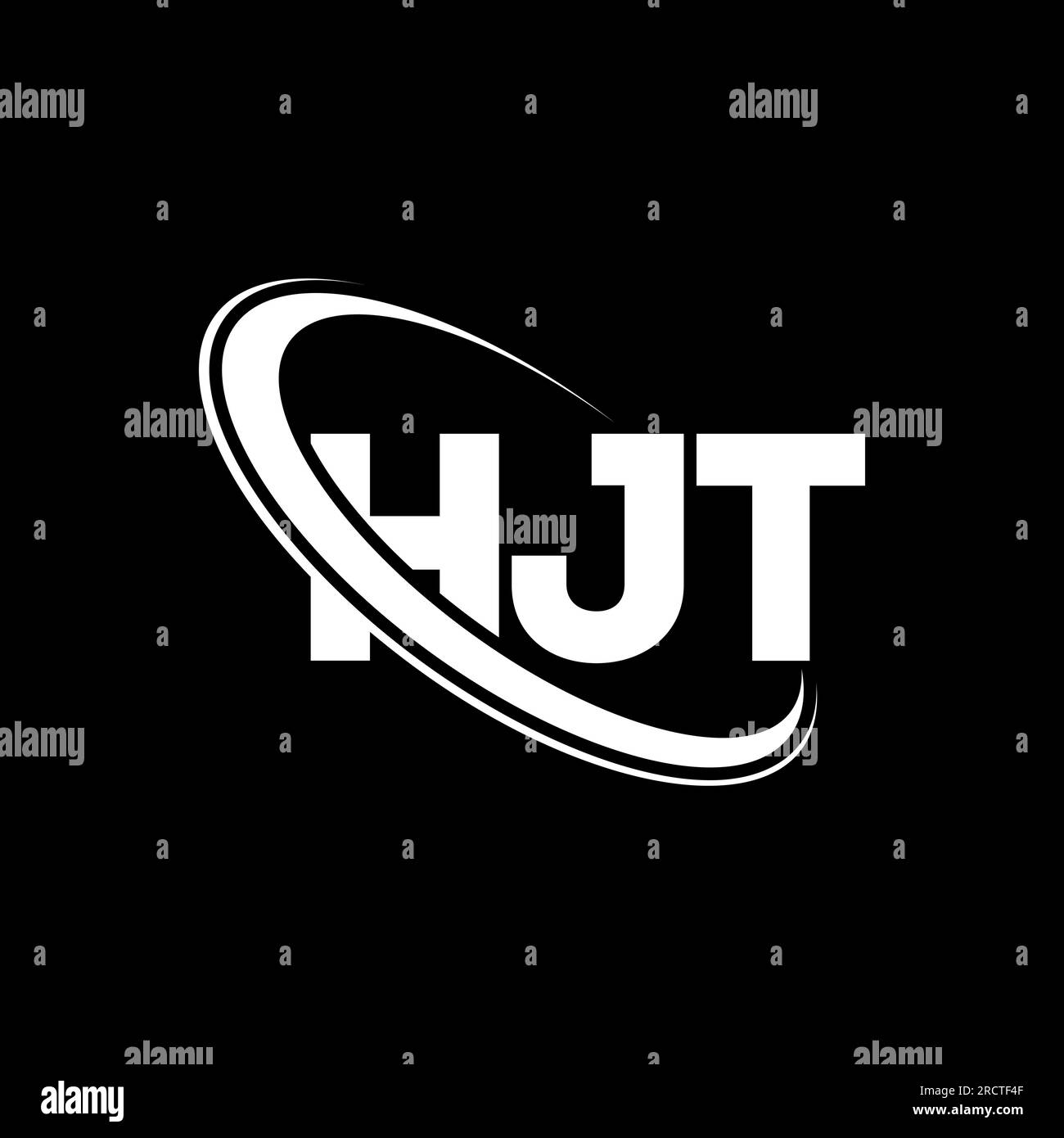 HJT logo. HJT letter. HJT letter logo design. Initials HJT logo linked with circle and uppercase ...