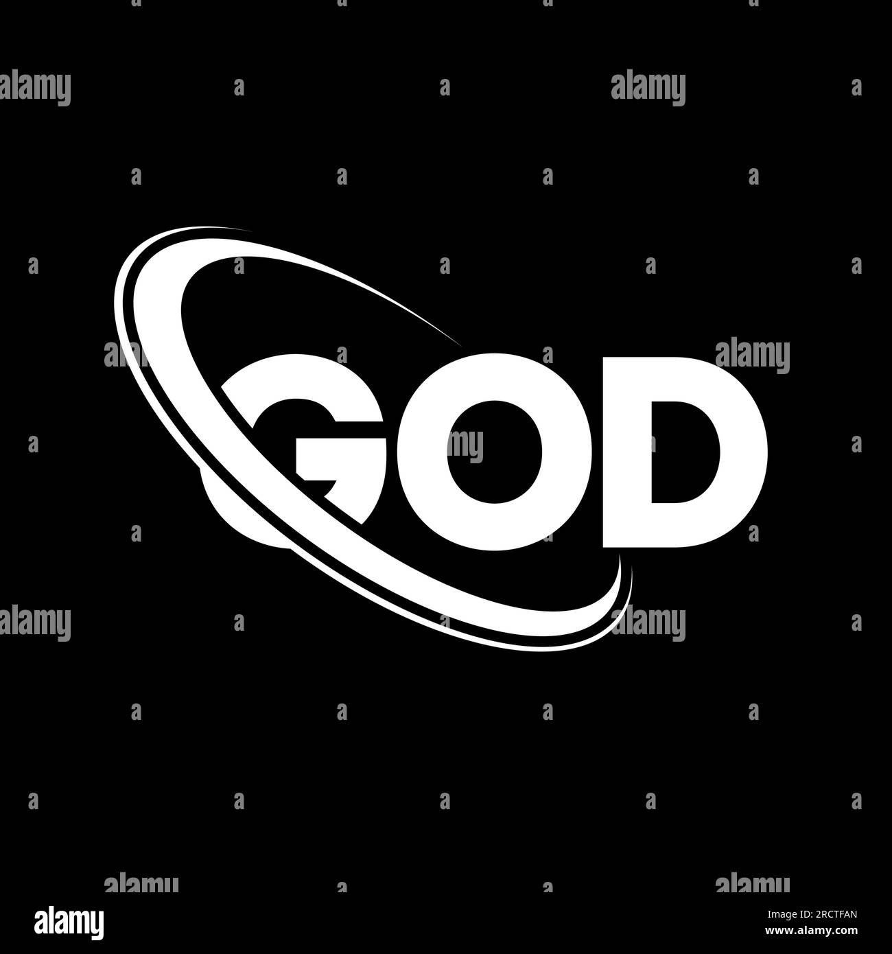 God logo hi-res stock photography and images - Alamy
