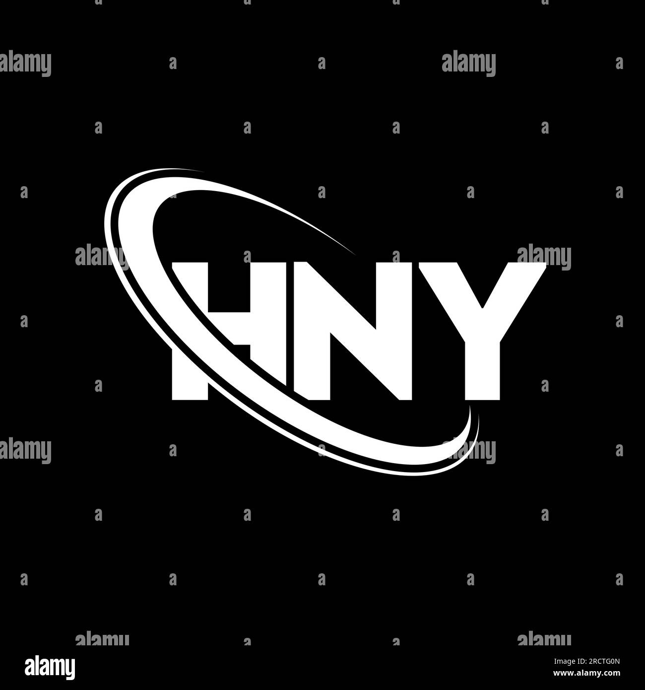 Hny logo design hi-res stock photography and images - Alamy