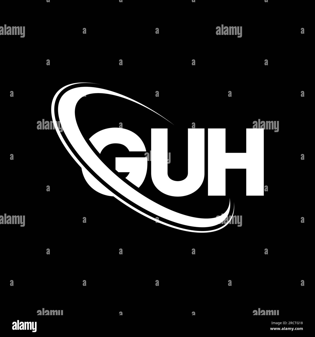 Guh logo design hi-res stock photography and images - Alamy