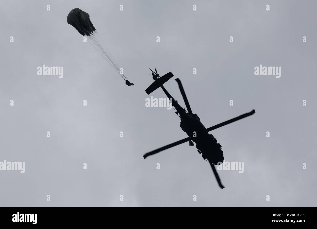 A U.S. Army UH-60 Black Hawk Helicopters, assigned to Charlie Company ...