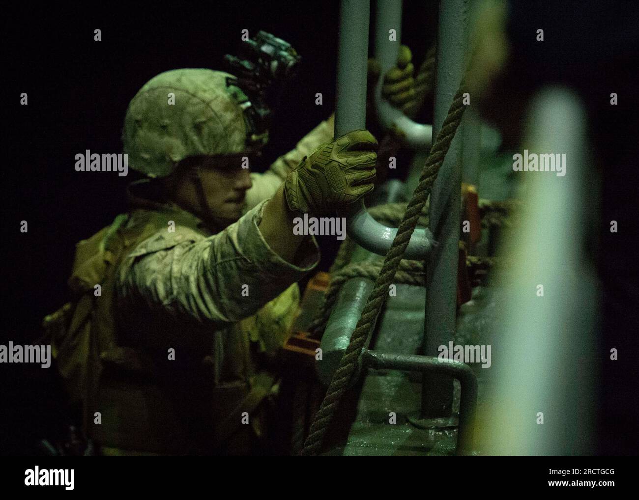 230713-N-NH267-1444 GULF OF OMAN (July 13, 2023) Lance Corporal Cole ...