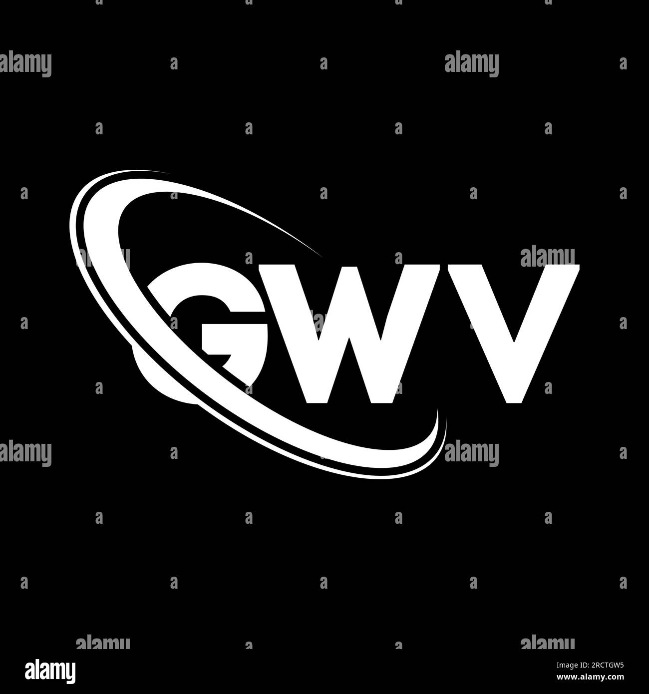 Gwv logo design hi-res stock photography and images - Alamy