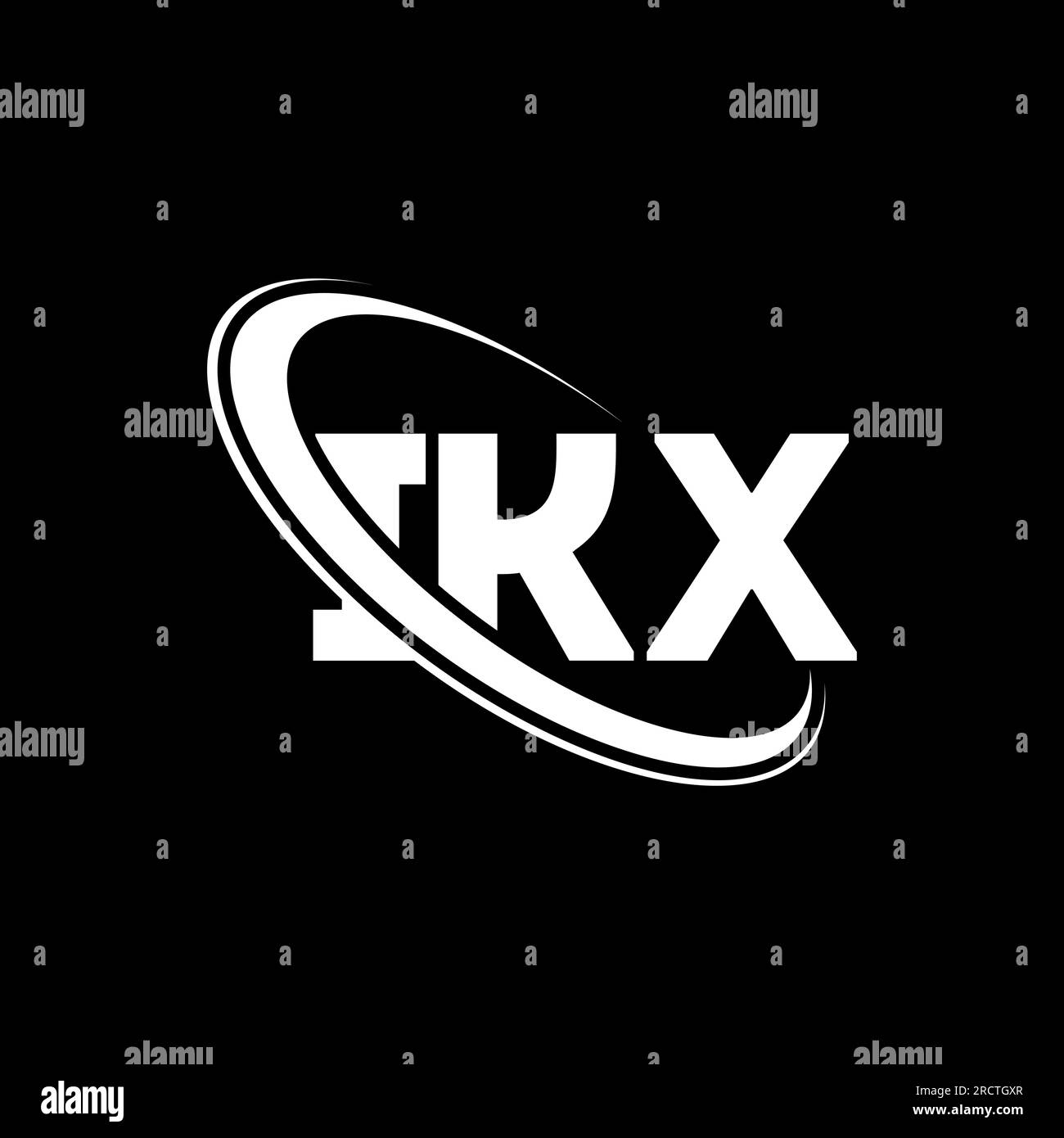 Ikx logo design hi-res stock photography and images - Alamy