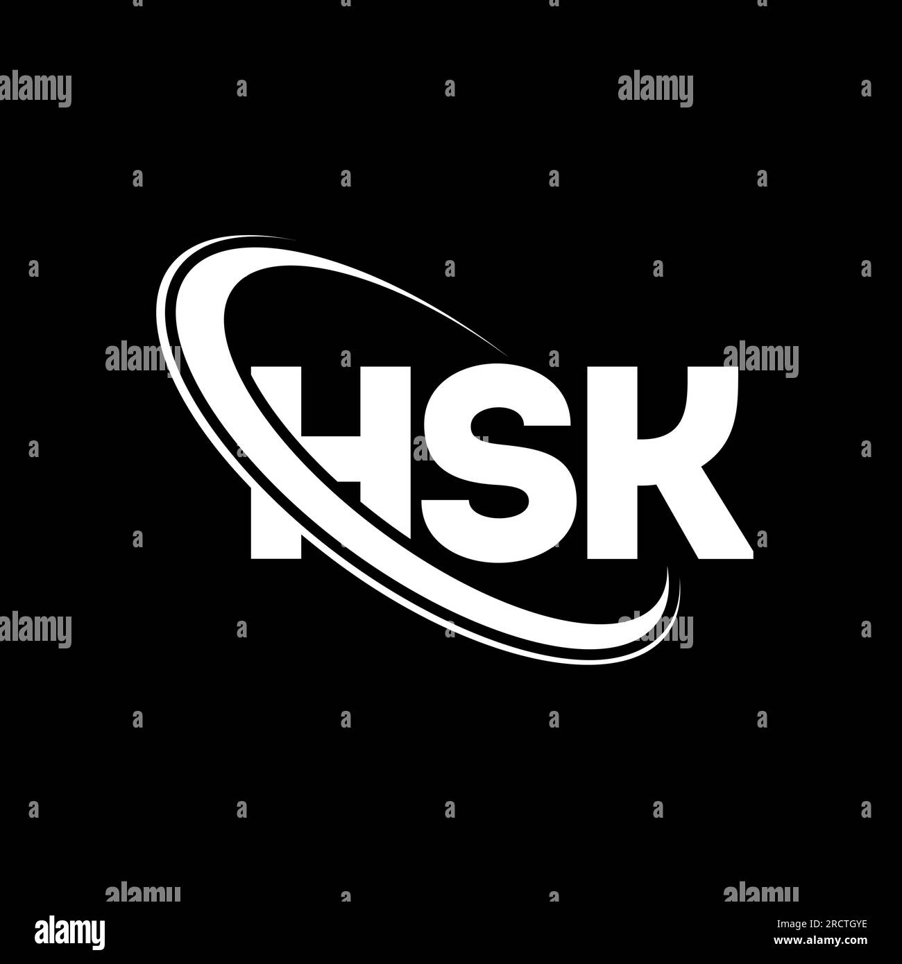 Hsk logo design hi-res stock photography and images - Alamy