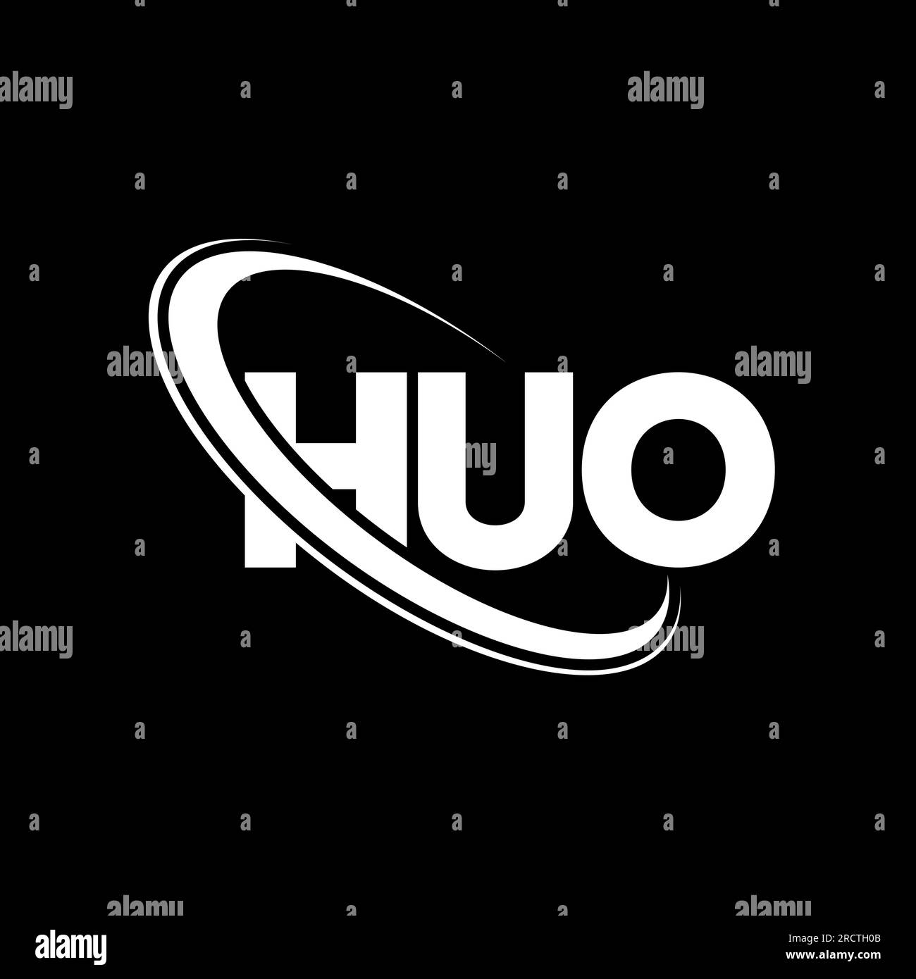 Huo logo design hi-res stock photography and images - Alamy