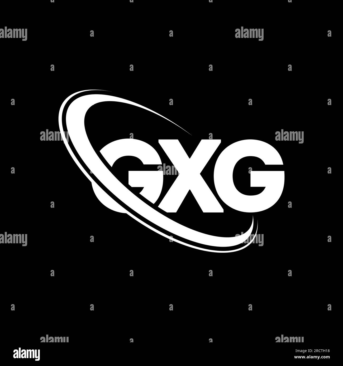 Gxg logo design hi-res stock photography and images - Alamy