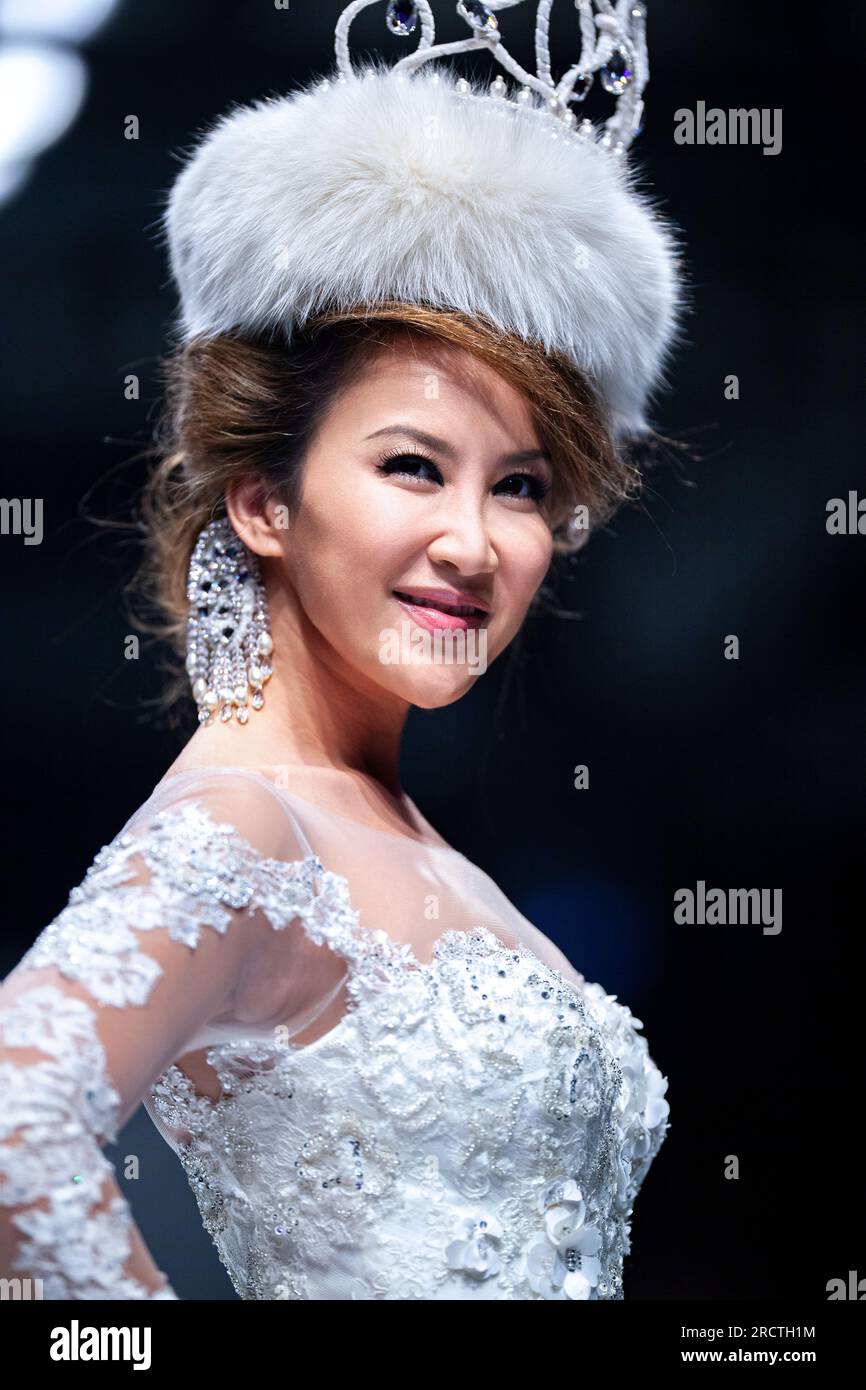 SHANGHAI, CHINA - APRIL 14, 2012 - (FILE) Singer Coco Lee walks for ...