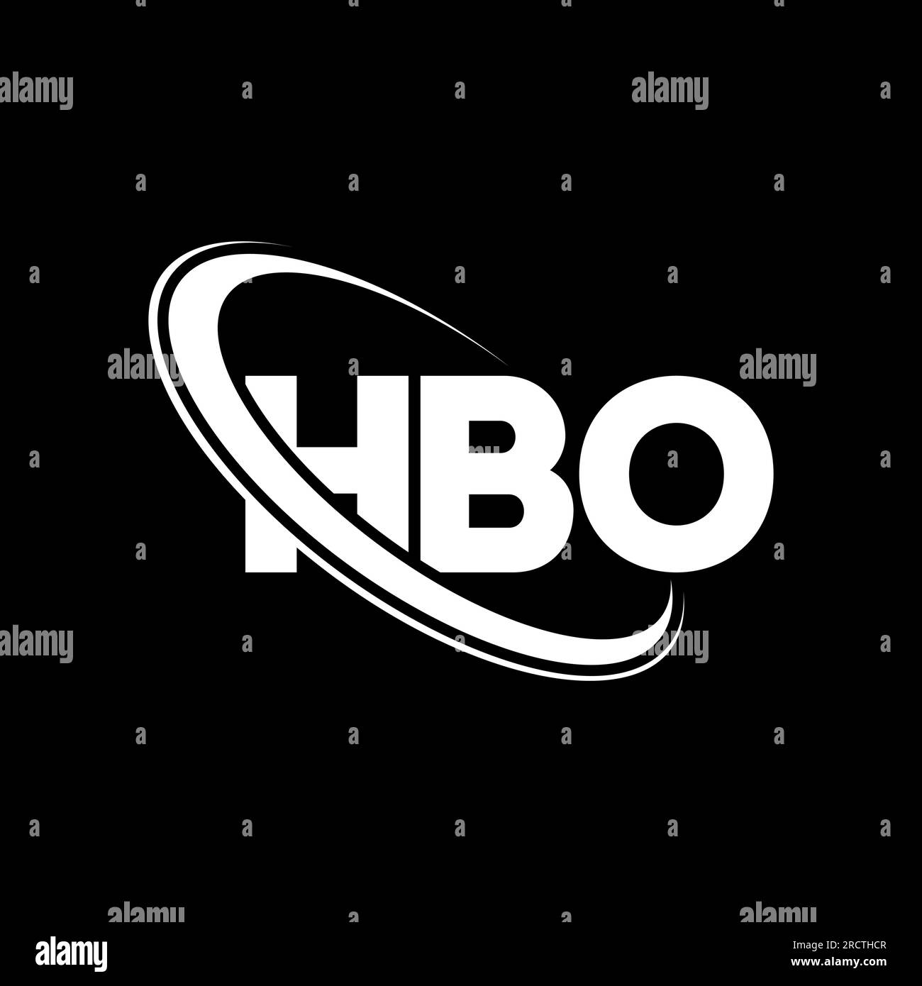 HBO logo. HBO letter. HBO letter logo design. Initials HBO logo linked ...