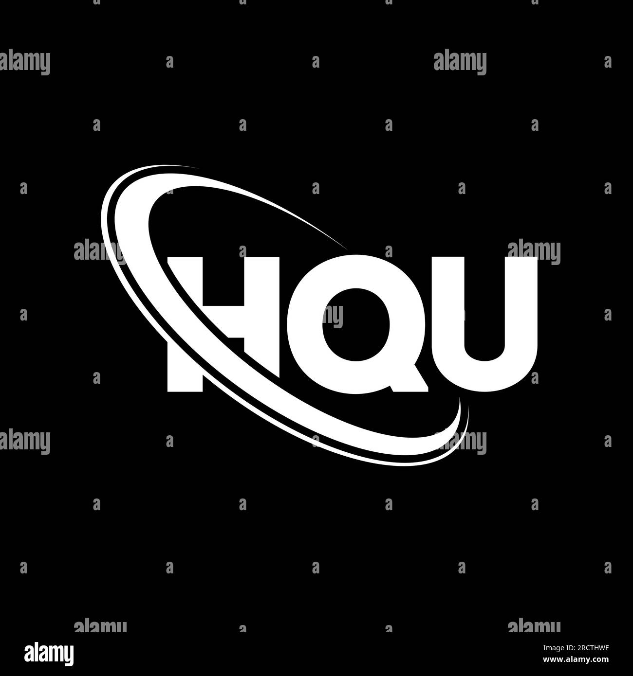 Hqu logo design hi-res stock photography and images - Alamy