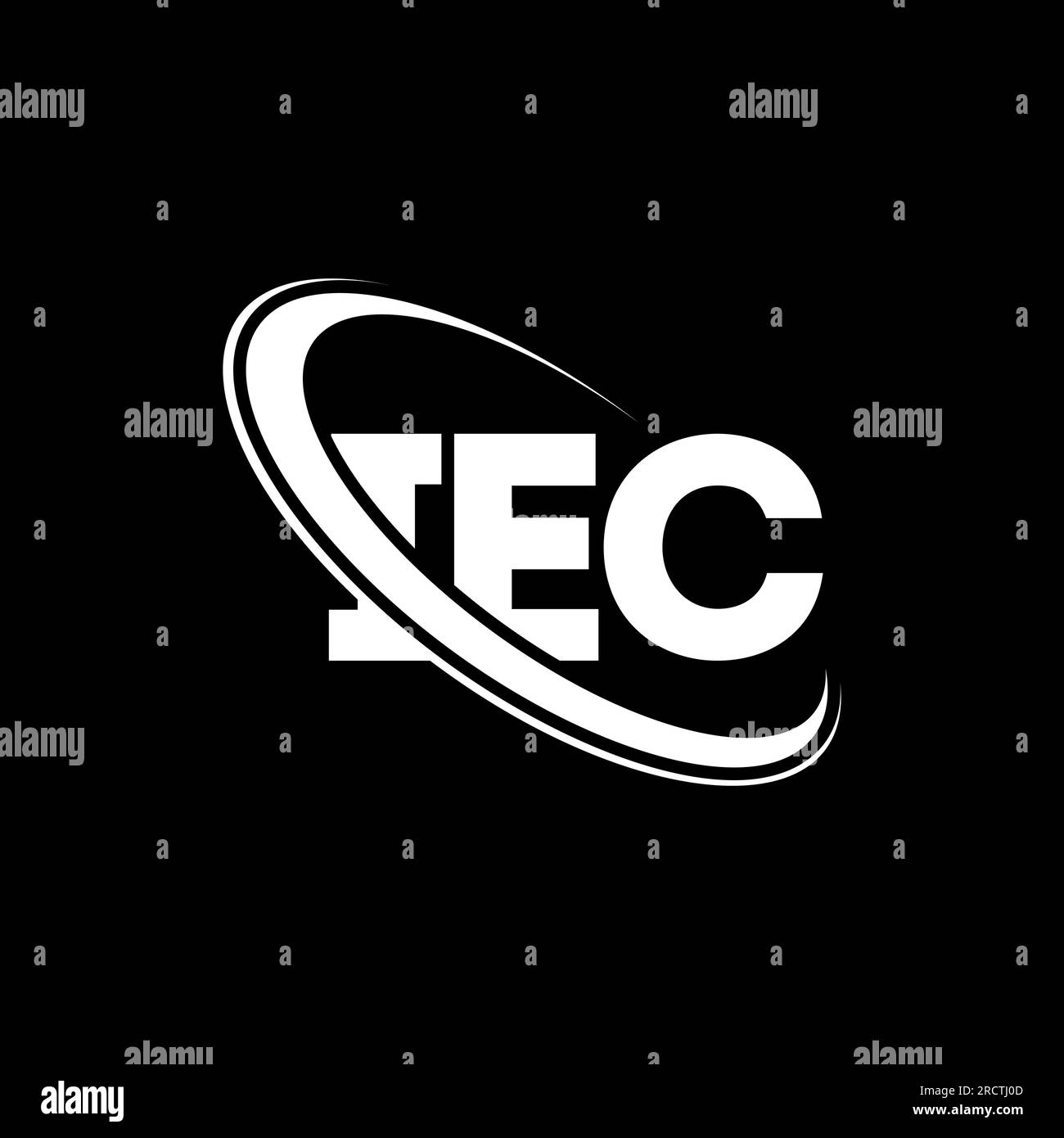 IEC logo. IEC letter. IEC letter logo design. Initials IEC logo linked ...
