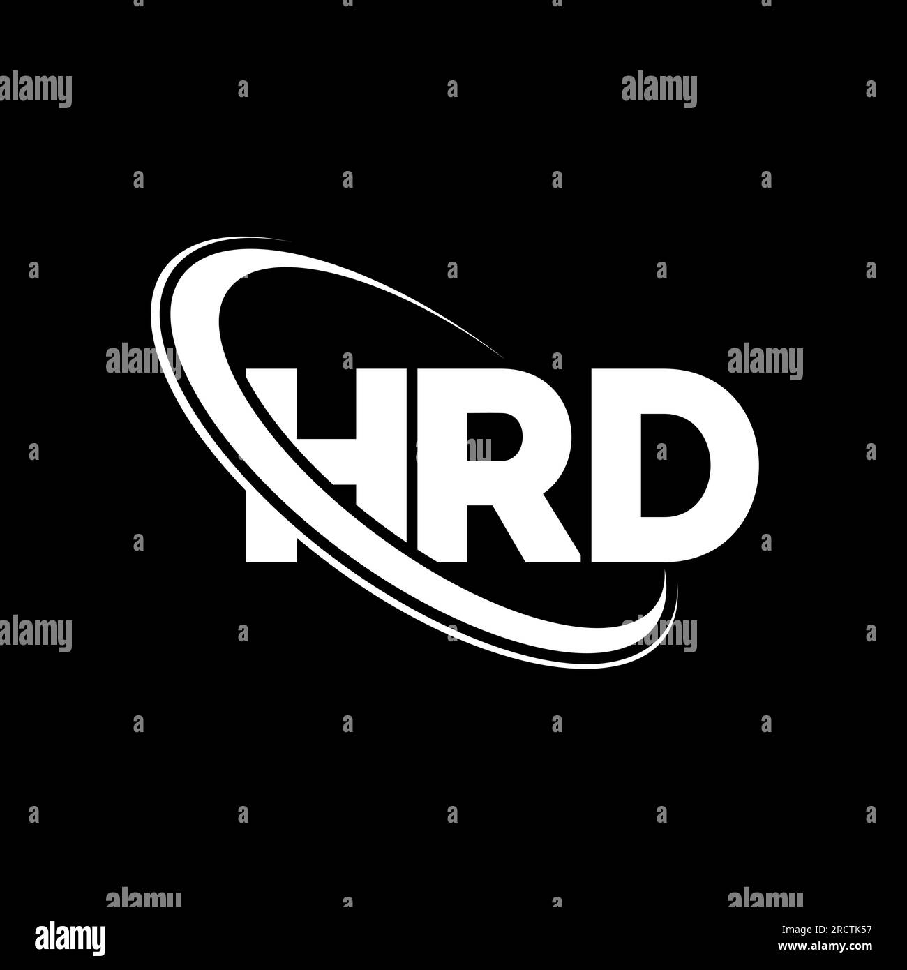 HRD logo. HRD letter. HRD letter logo design. Initials HRD logo linked ...