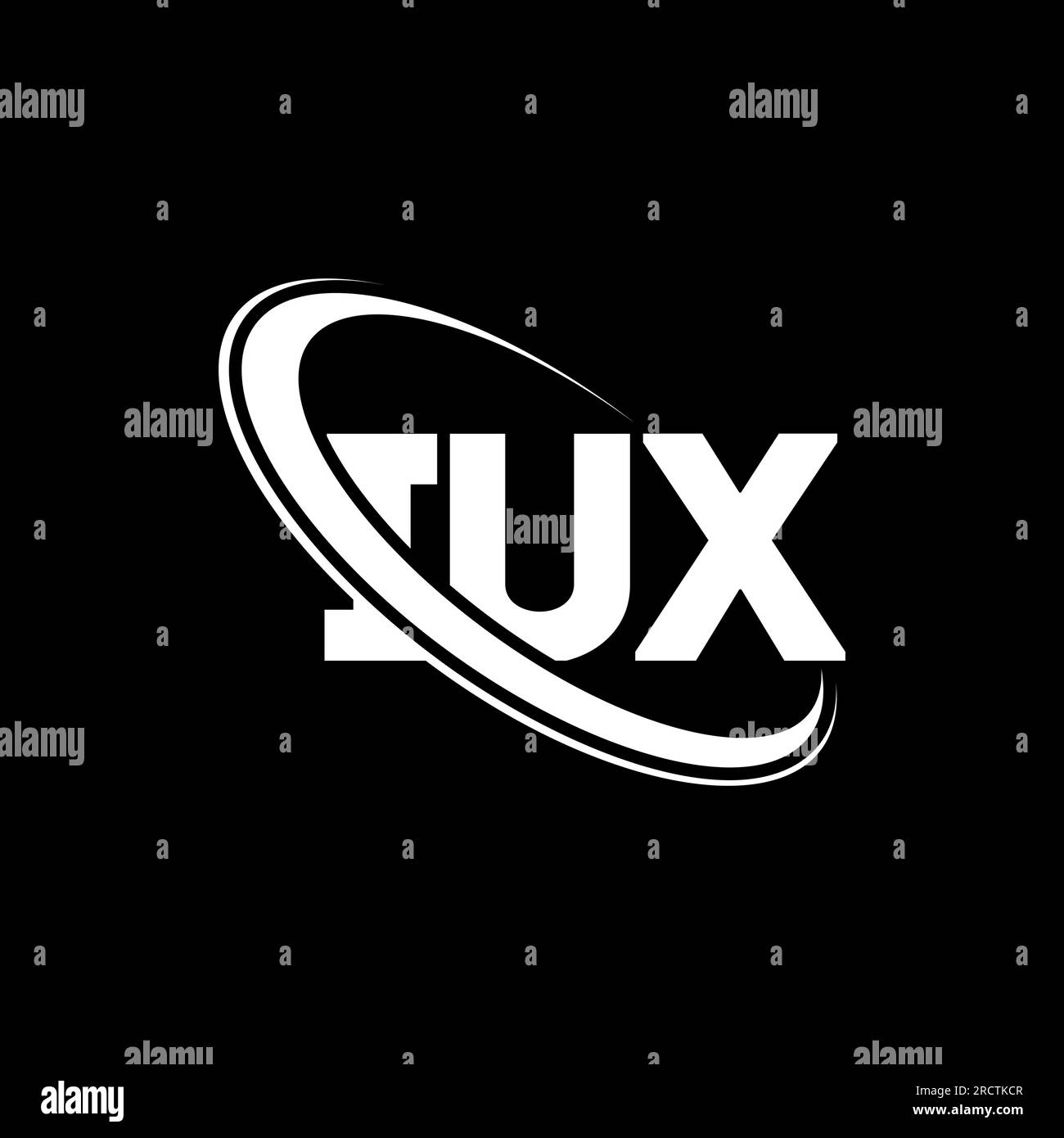 Iux logo design hi-res stock photography and images - Alamy
