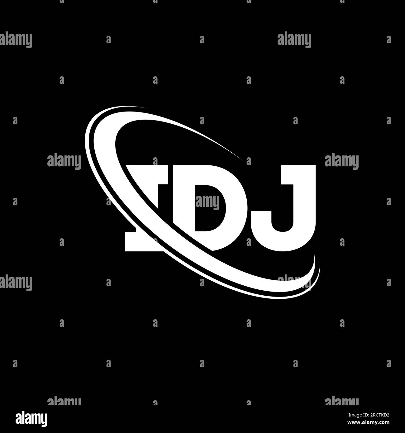 Idj logo design hi-res stock photography and images - Alamy
