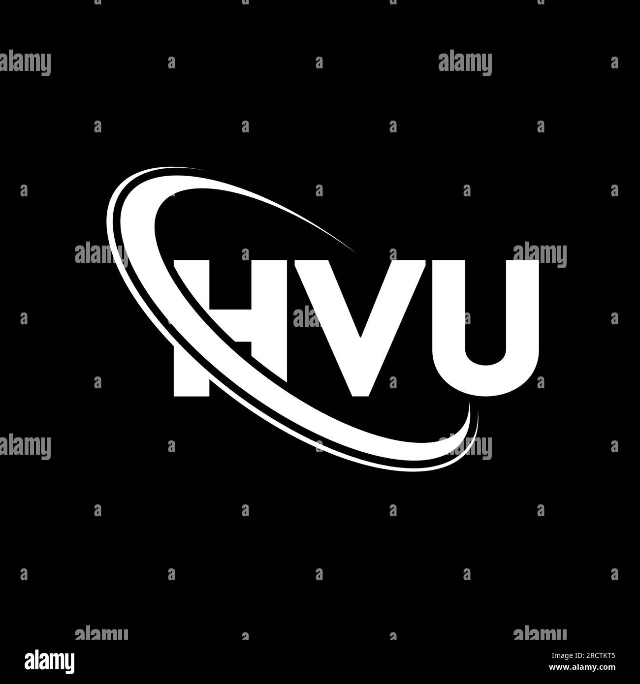Hvu logo design hi-res stock photography and images - Alamy