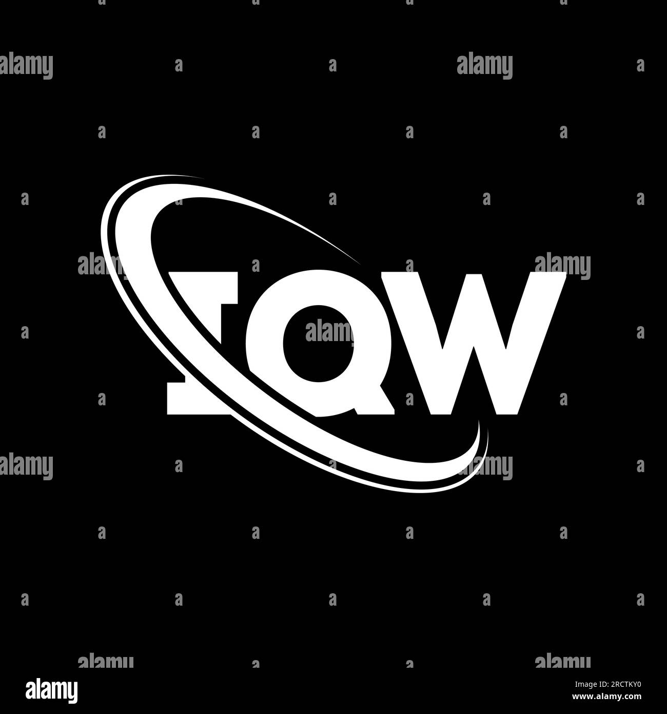 Iqw logo design hi-res stock photography and images - Alamy