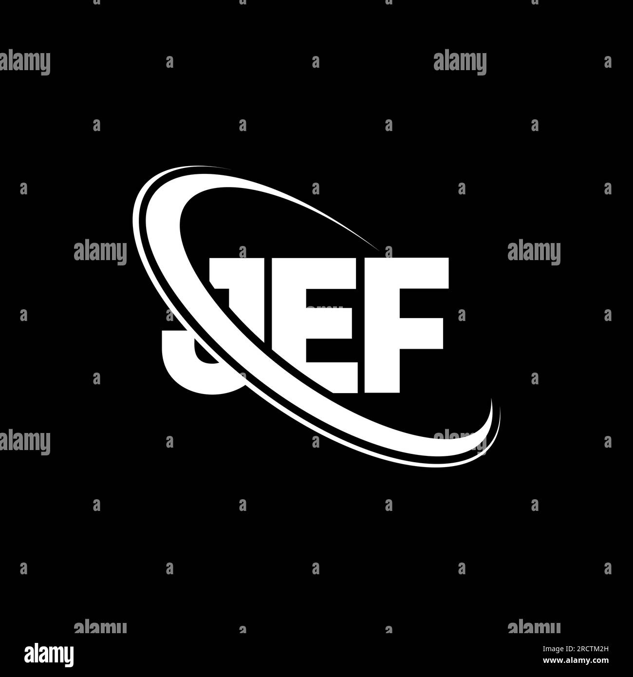 Jef logo design hi-res stock photography and images - Alamy