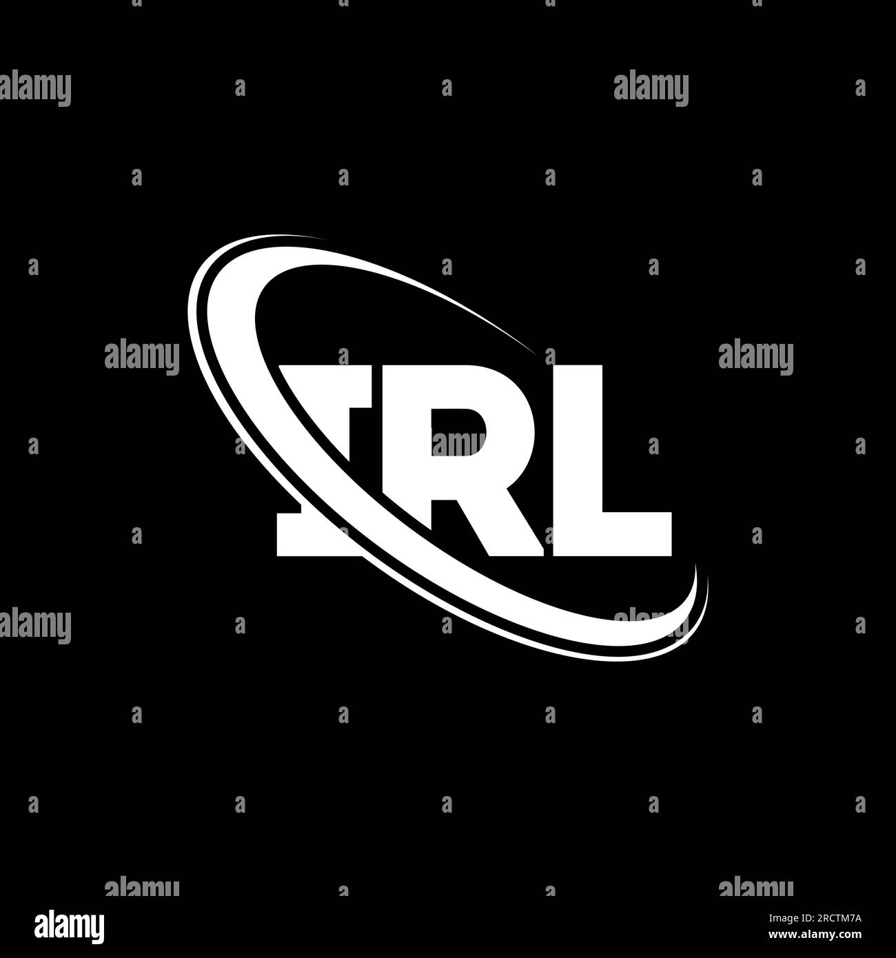 IRL logo. IRL letter. IRL letter logo design. Initials IRL logo linked ...