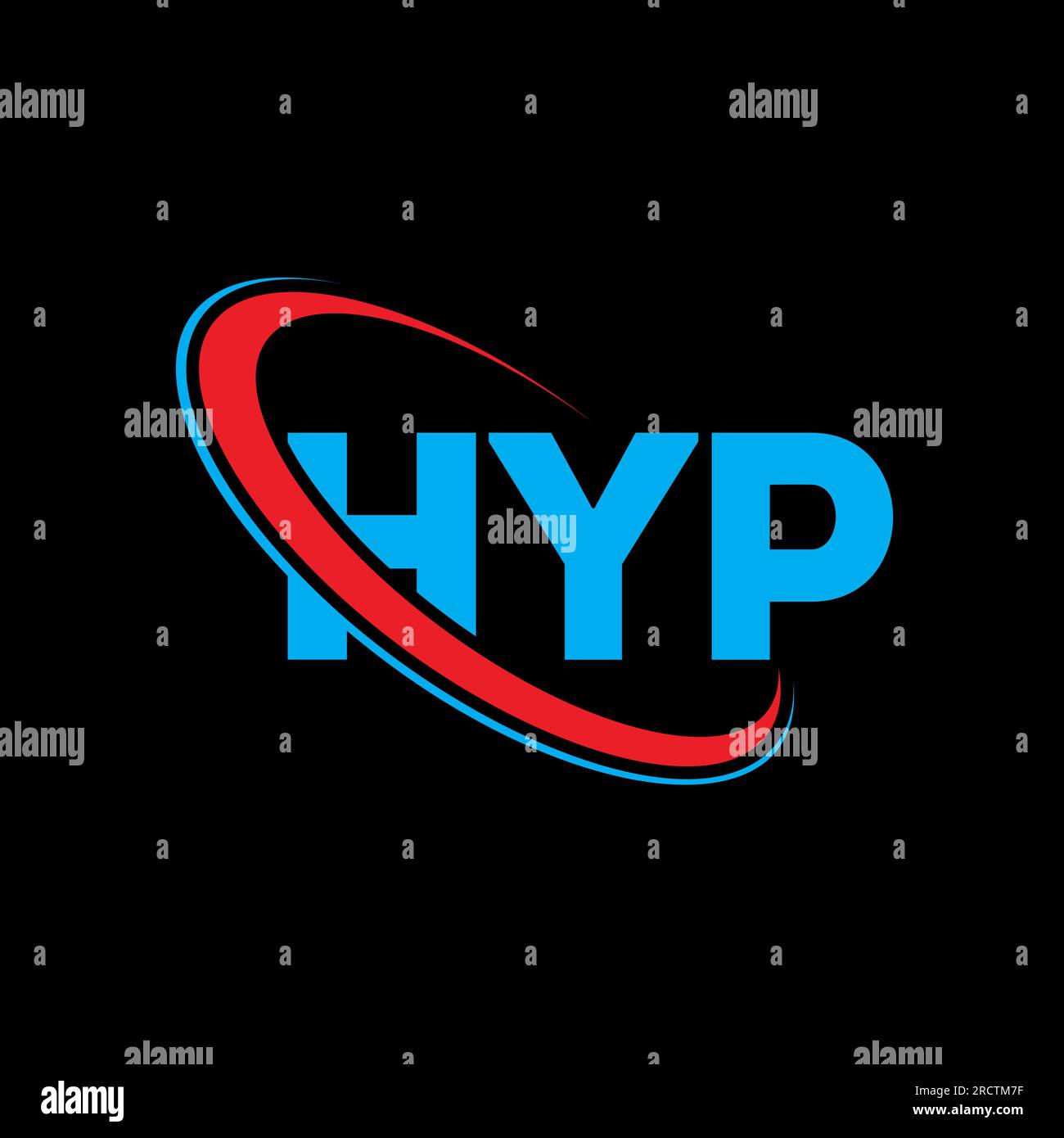 Hyp circle logo Stock Vector Images - Alamy