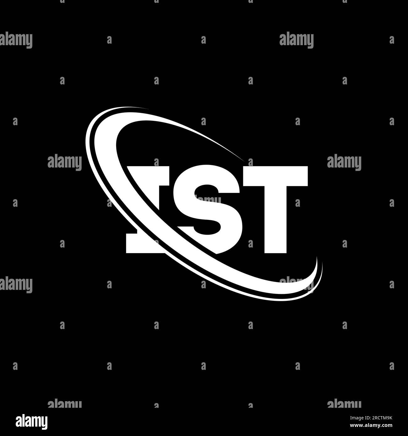 Ist minimalist logo hi-res stock photography and images - Alamy