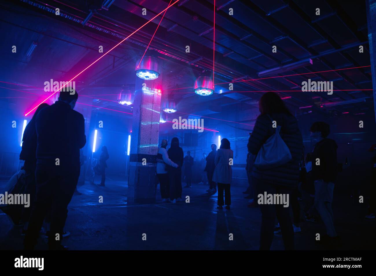 Dark Spectrum, Vivid, Sydney, Australia Stock Photo - Alamy