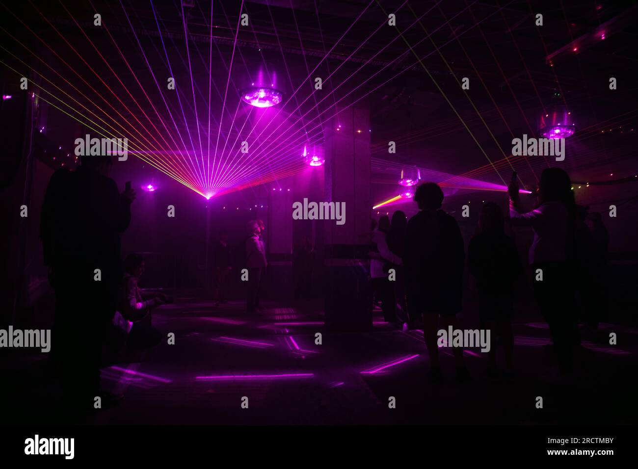 Dark Spectrum, Vivid, Sydney, Australia Stock Photo - Alamy