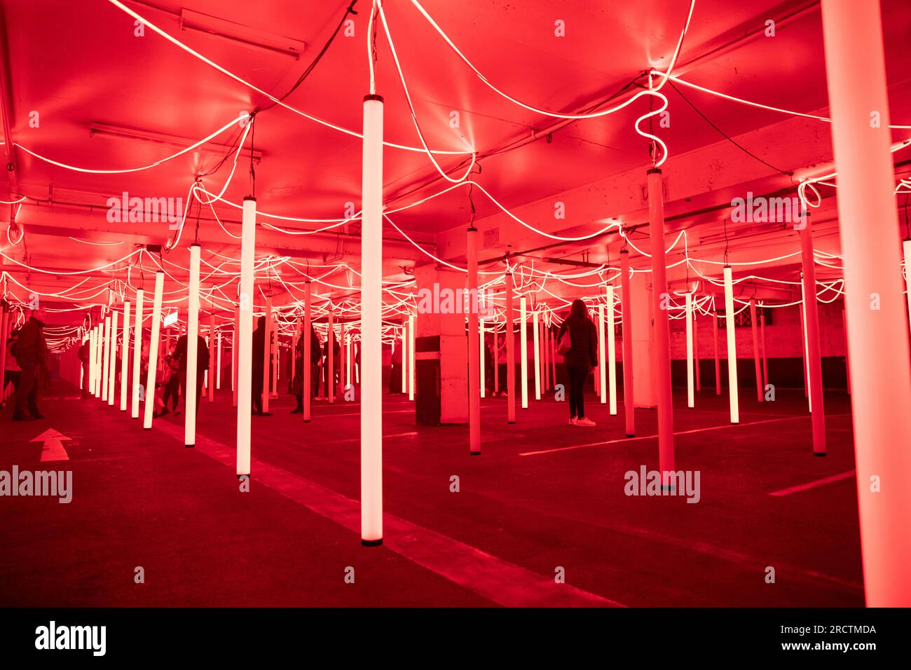Dark Spectrum, Vivid, Sydney, Australia Stock Photo - Alamy
