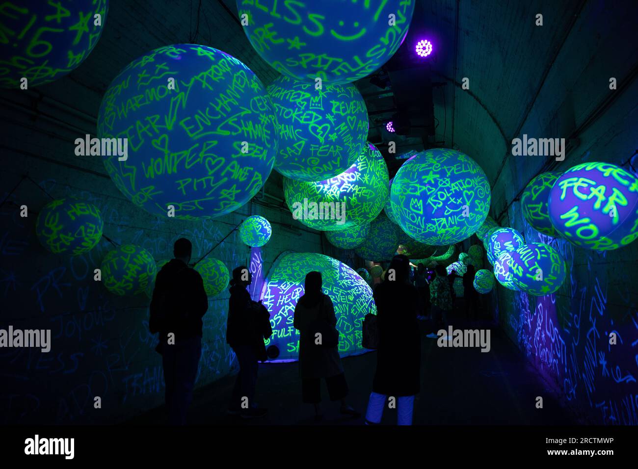 Dark Spectrum, Vivid, Sydney, Australia Stock Photo - Alamy