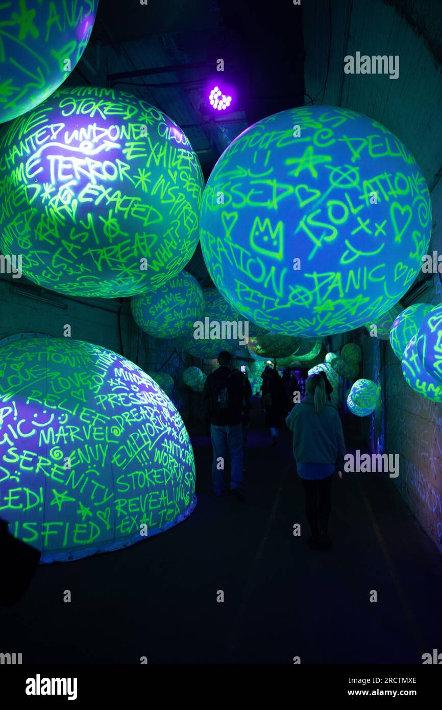 Dark Spectrum, Vivid, Sydney, Australia Stock Photo - Alamy