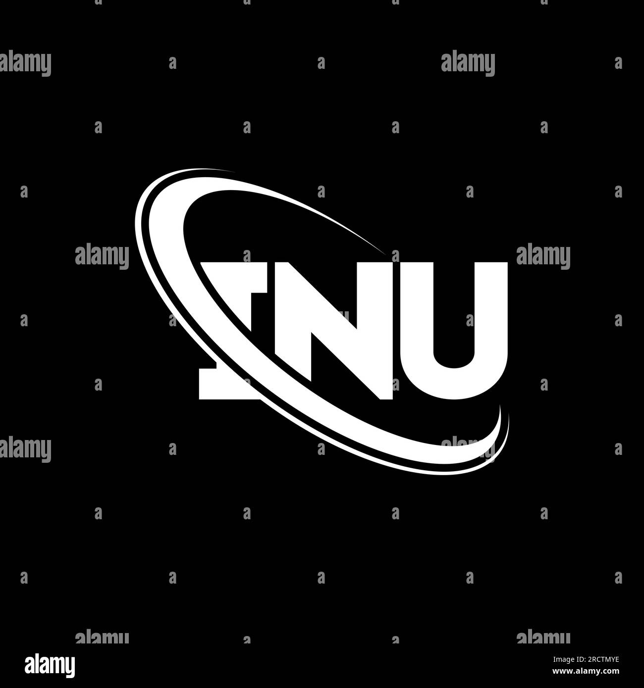 INU logo. INU letter. INU letter logo design. Initials INU logo linked ...