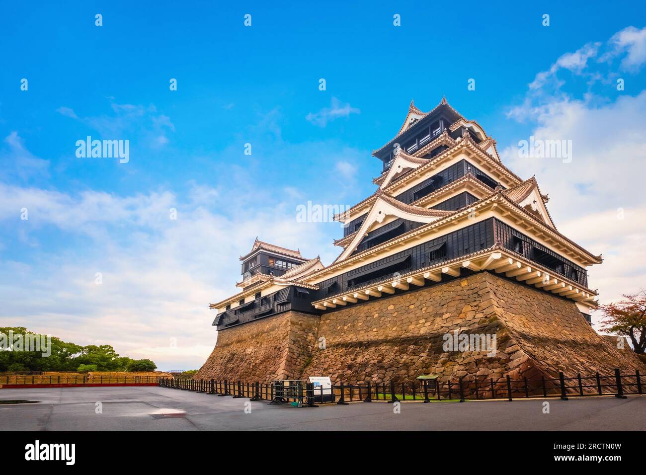 Kumamoto, Japan - Nov 23 2022: Kumamoto Castle's history dates to 1467 ...