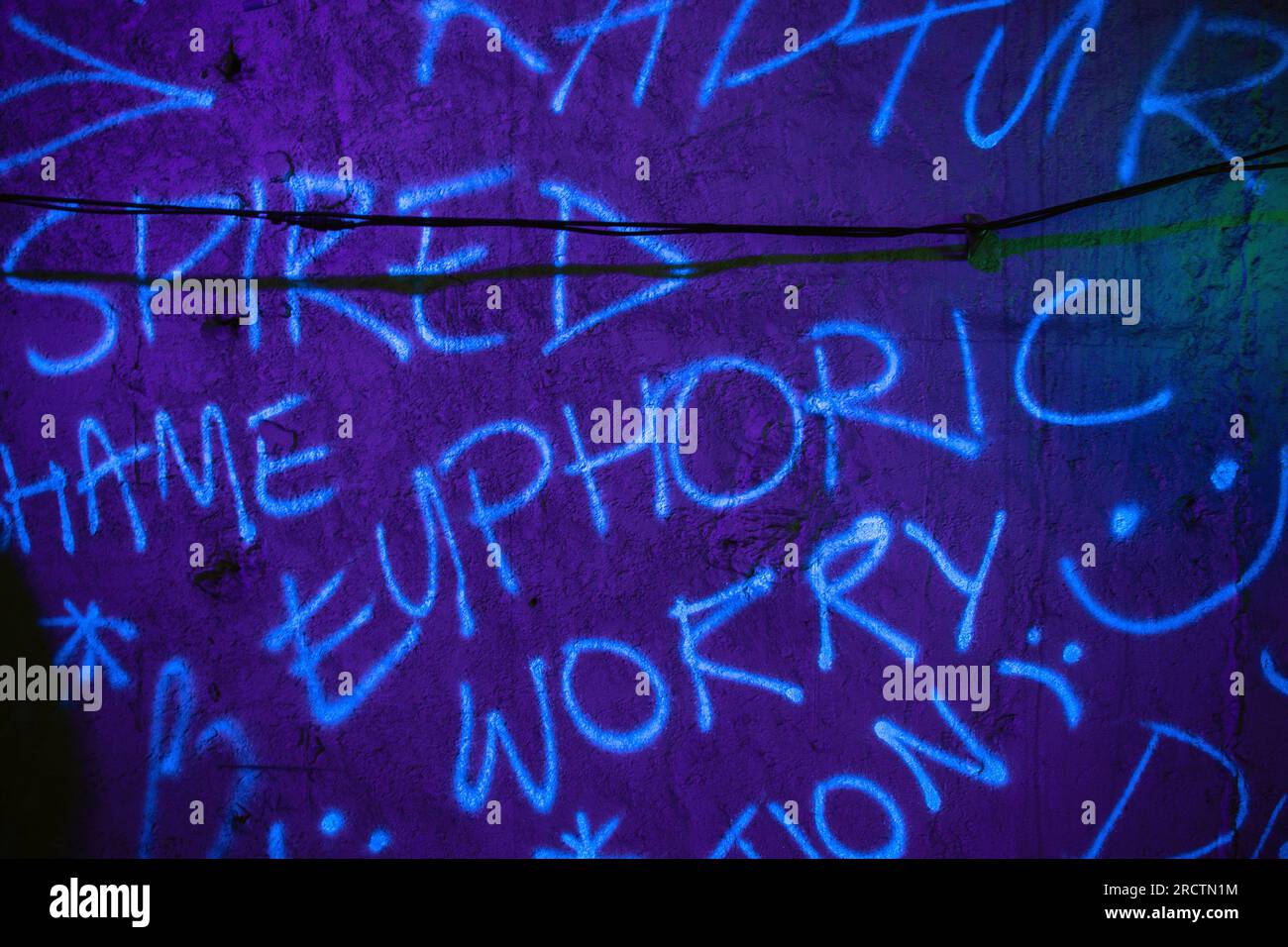 Dark Spectrum, Vivid, Sydney, Australia Stock Photo - Alamy