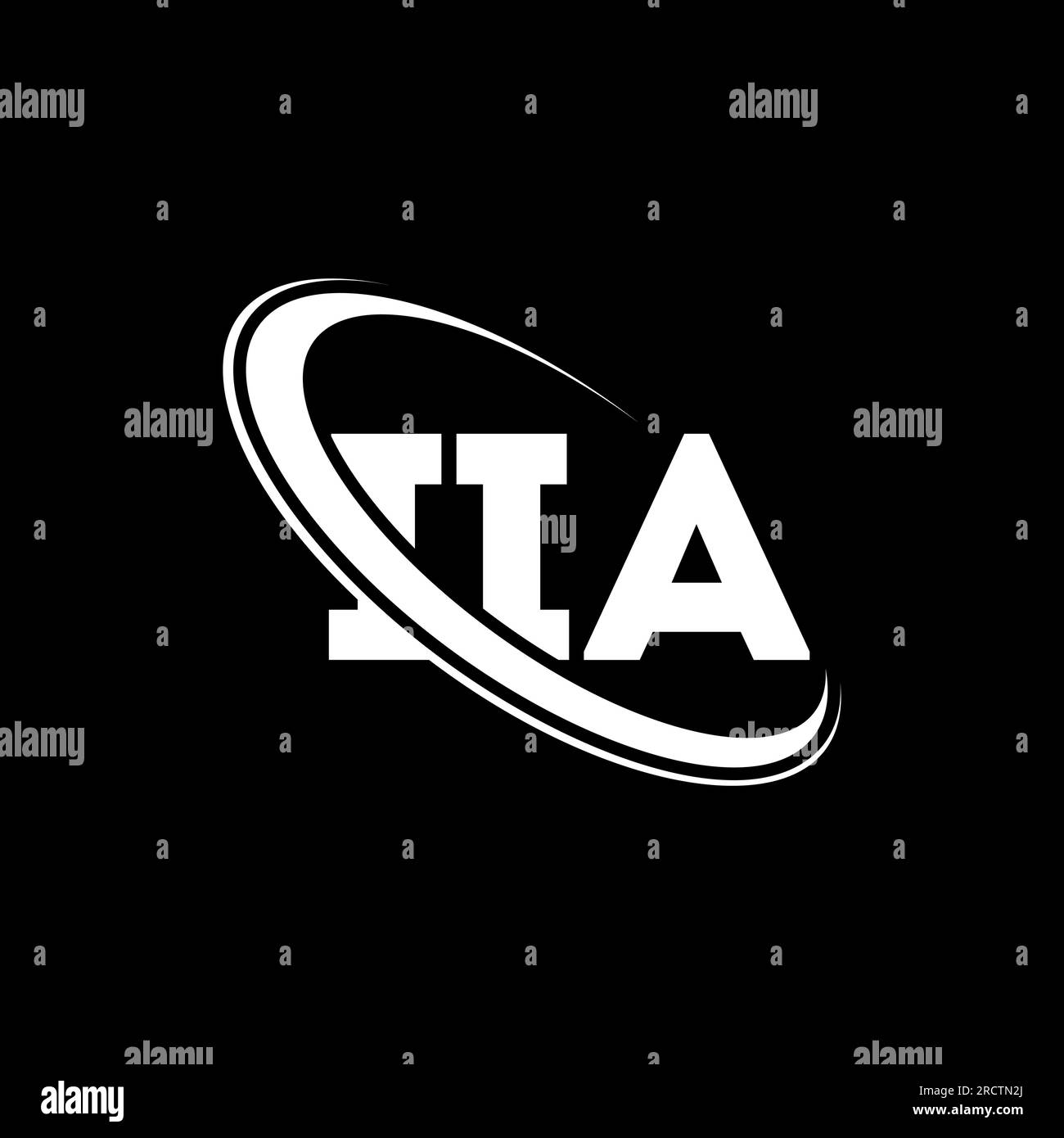 Iia logo design hi-res stock photography and images - Alamy