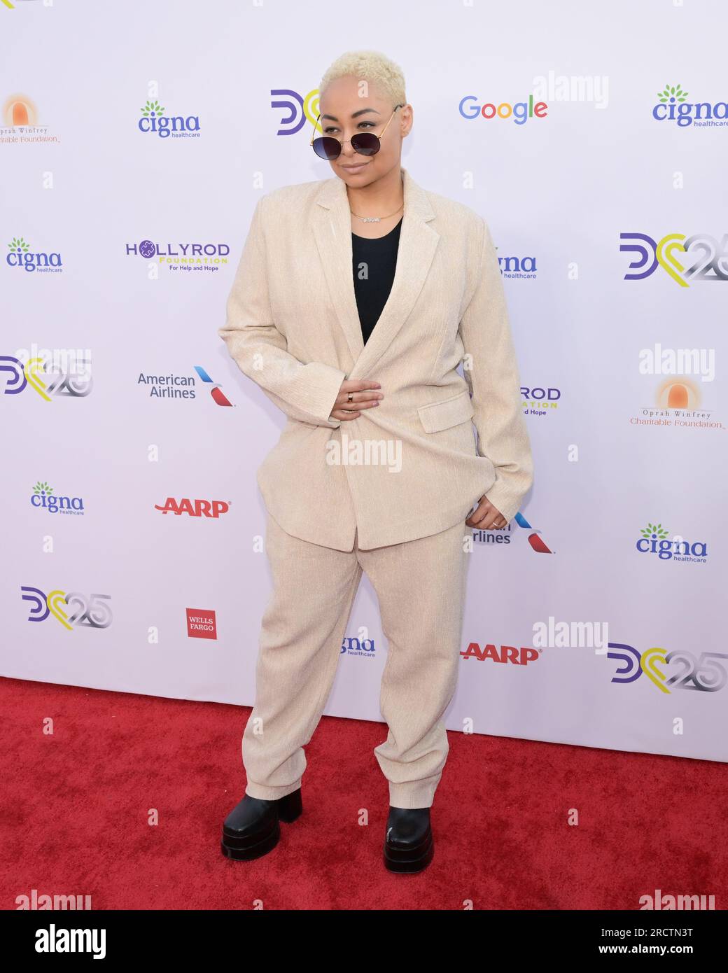 15 July 2023 - Los Angeles, California - Raven-Symone. 2023 HollyRod ...