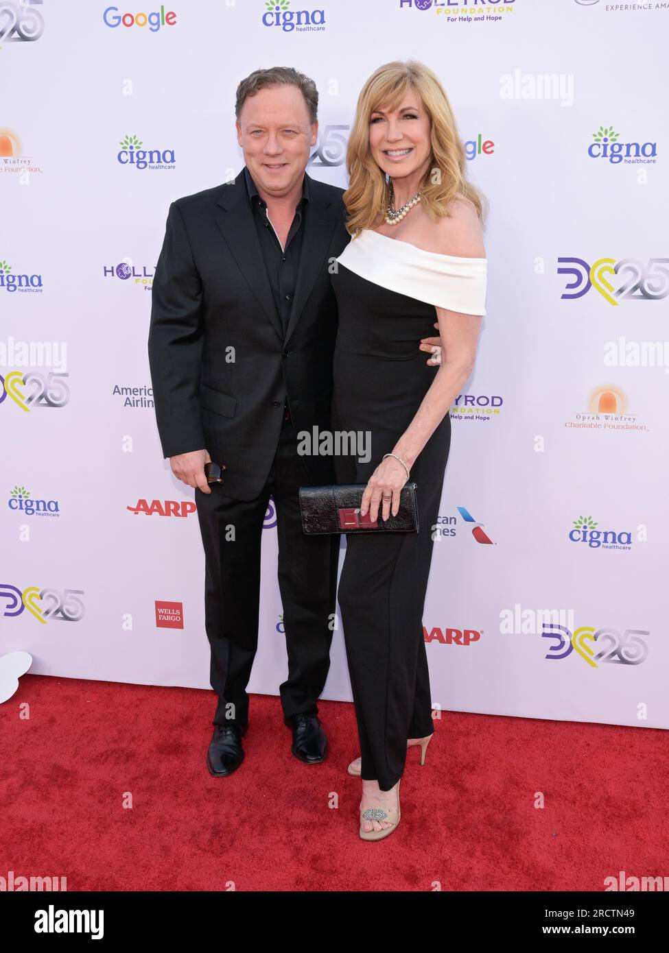 15 July 2023 - Los Angeles, California - Steven Fenton and Leeza ...