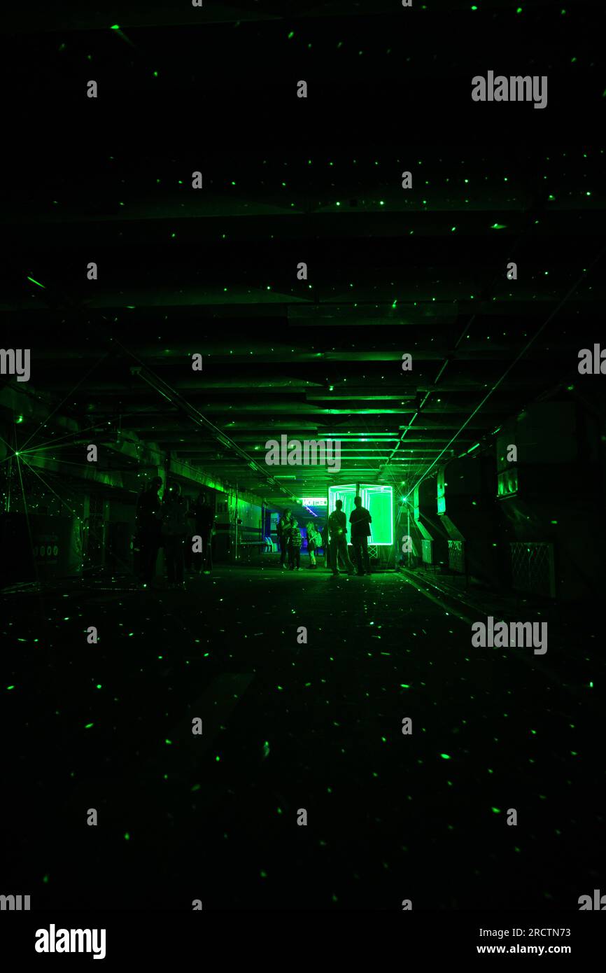 Dark Spectrum, Vivid, Sydney, Australia Stock Photo - Alamy