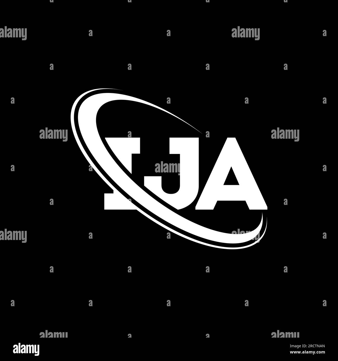 Ija circle logo Stock Vector Images - Alamy