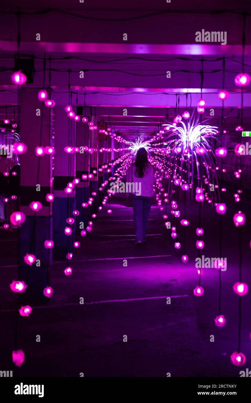 Dark Spectrum, Vivid, Sydney, Australia Stock Photo - Alamy