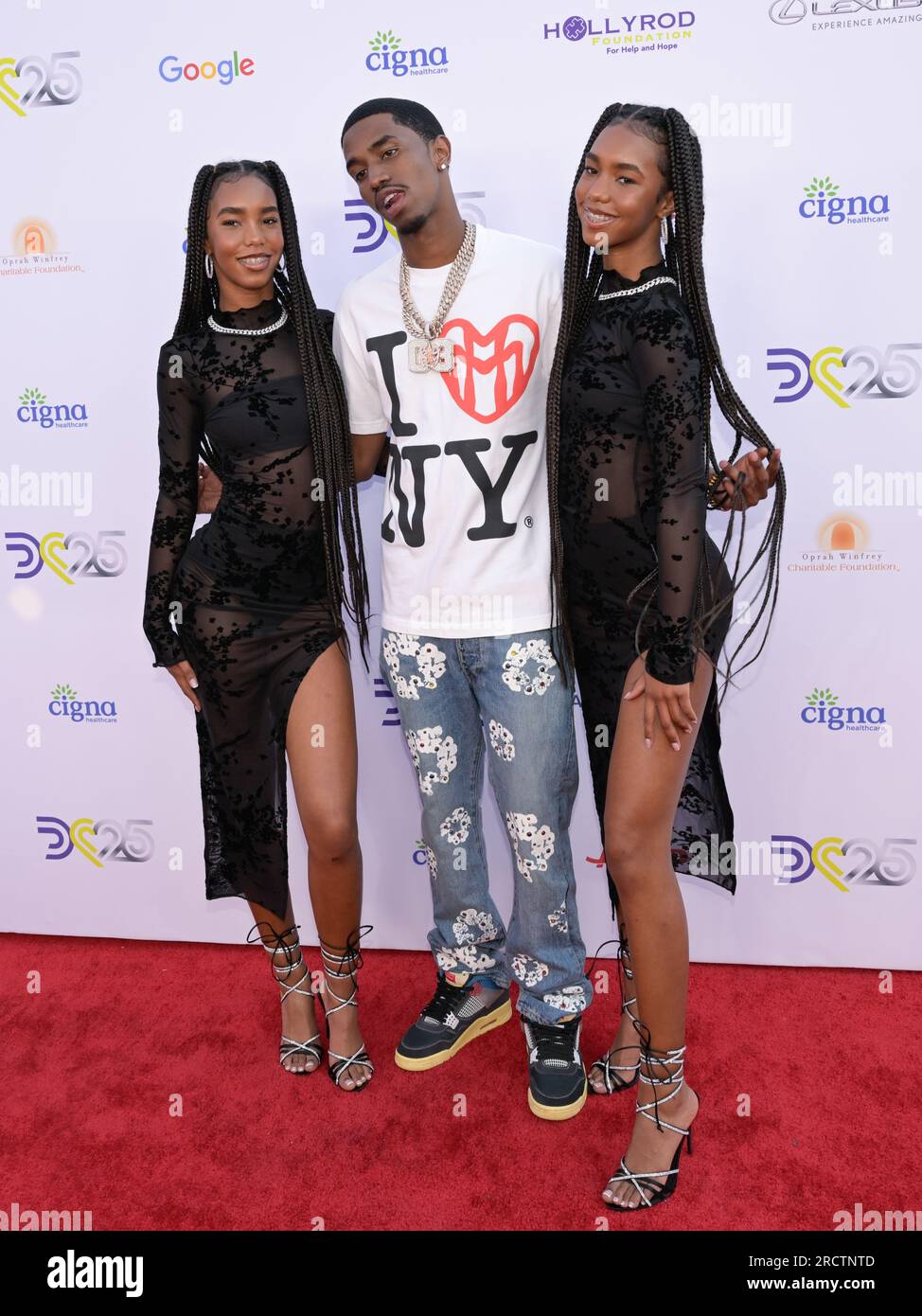 Los Angeles, California, USA. 15th July, 2023. Jessie Combs, Christian ...